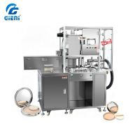 China C-16 SS304 Stainless Steel Cosmetic Powder Press Machine with 10 Tons Maximum Pressure and 2-3 Molds per Minute Output for sale