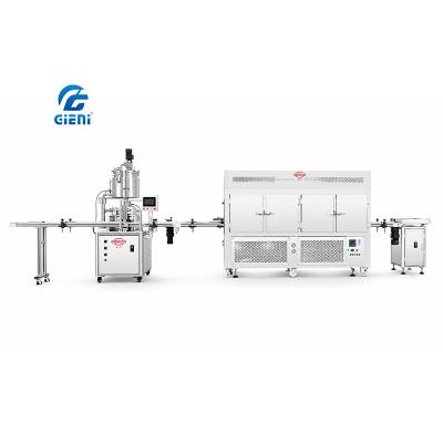 China JYF Single Nozzle Filling Production Line Double Layer Heating Tank for Body Butter for sale