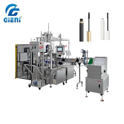 China Mechanical Cam Rotary Mascara Filling Capping Machine 40-45 PCS/MIN for sale