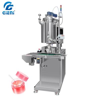China Vertical Single Nozzle Mascara Filling Machine with 20L Tank, 2-14ml Capacity, 40pcs/min Speed for sale