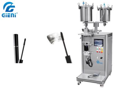 China SUS304 Mascara Semi Auto Filling Machine With Touch Screen Control for sale