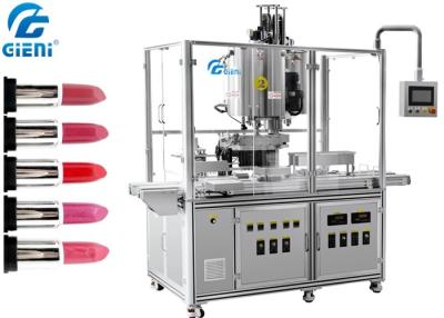 China 10 Nozzle Automatic Silicone Mold Lipstick Making Machine with 20L Heating Tank and 3.8KW Power for sale