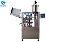 China Servo Driven Semi Automatic Tube Filling And Sealing Machine For Makeup Cream for sale