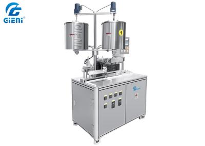 China Preheating Type Lipstick Filling Machine With Twelve Cavities SUS304 Material for sale