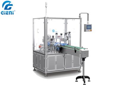 China Auto Liquid Paste Material Cosmetic Filling Machine With Stable Can Construction for sale