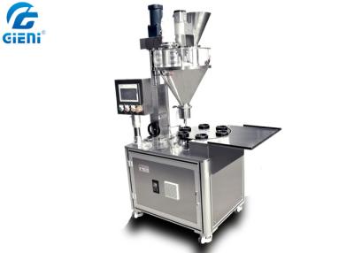 China Intelligently Weigh Cosmetic Powder Press Machine With Working Platform for sale