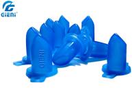 China Silicone Lipstick Filling Mold Water Drop Shape 11.8mm-12.7mm Tube Diameter for Cosmetic Manufacturing for sale