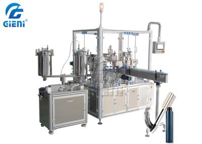 China 20L Tank 14ml Rotary Mascara Filling Capping Machine for sale
