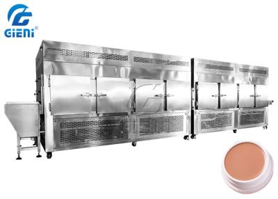 China Body Scrub Chilling Tunnel Cosmetic Filling Machine for sale