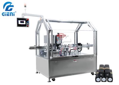 China GMJ-815S Lipstick Labeling Machine 90pcs/Min with ±1mm Precision for 15-30mm Diameter Containers for sale