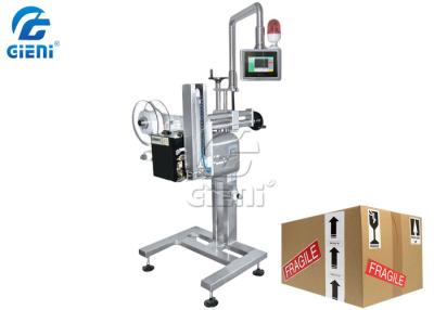 China GMJ-500P-4 Instant Printing Labeling Machine 10-60pcs/min Speed with ±1-2mm Precision for Industrial Applications for sale