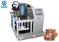 China Laboratory Cosmetic Powder Press Machine 14 Ton Hydraulic with Touch Screen Control for Eyeshadow Testing for sale