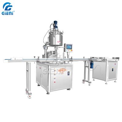 China 45pcs/Min 100ml Concealer Cream Cosmetic Filling Machine With Nozzle Lifting for sale