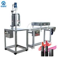 China SUS316L Hand Pour Lip Balm Filling Machine with 20L Heating Mixing Tank, 6.5kW Power, 630×805×1960mm Dimensions for sale