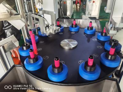 China Automatic 30ML Mascara Filling Machine with Vibration Table & 50 PCS/Min Output for sale