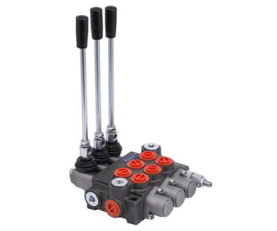 China P40 Series Monoblock Manual Hydraulic Directional Control Valves for sale
