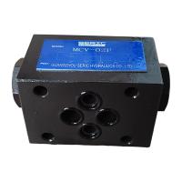 China MCV-02 MCV-03 Modular Check Valves Stacked One Way Pressure Maintenance Valve for sale
