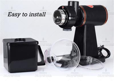 China PRECISION E&M Coffee Bean Grinder 1500 RPM 220V Custom Logo Commercial for sale