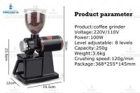 China Coffee Shop Coffee Grinder Machine With 8 Ounces Bean Hopper Capacity for sale