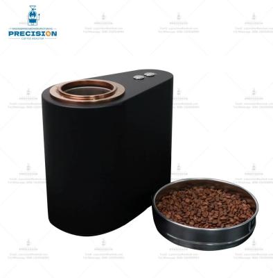 China Electric Home Coffee Roaster 70g-200g Capacity Hot Air Bean Roaster Black White for sale
