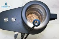 China Electric Home Coffee Roaster 70g-200g Capacity Hot Air Bean Roaster Black White for sale