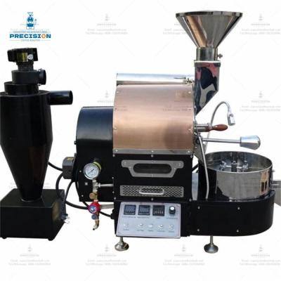 China Coffee Bean Roasting Machine With Adjustable Drum Speed Hot Air Cycle for sale