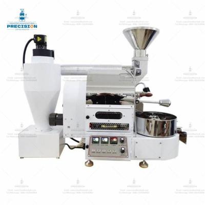 China Industrial Hot Air And Direct Fire Coffee Roasting Machine With Quick Cooling Method for sale