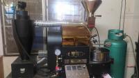 China Coffee Bean Roasting Machine With Adjustable Drum Speed Hot Air Cycle for sale