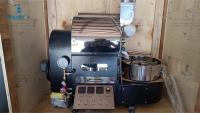 China Precision PKF-200KG Commercial Drum Coffee Roaster 200-230kg Batch 380V for sale