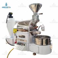 China Precision PKF-1KG 1kg Coffee Roaster Machine 220-240V 0-300C Adjustable Electric Gas for sale