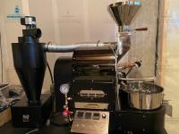 China 1kg Commercial Coffee Roaster Machine 220V 4kw Electric Gas Industrial Baking Equipment for sale