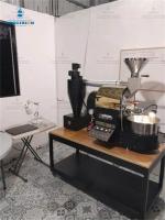 China Industrial Hot Air And Direct Fire Coffee Roasting Machine With Quick Cooling Method for sale
