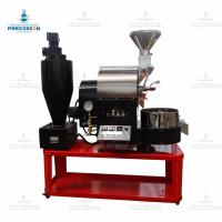 China 1kg Commercial Coffee Roaster Machine 0-300C Adjustable Electric Hot Air Drum Roaster for Small Business for sale