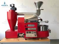China Programmable 1kg Coffee Roaster Red Color Roasting Time 12-15 Minutes for sale