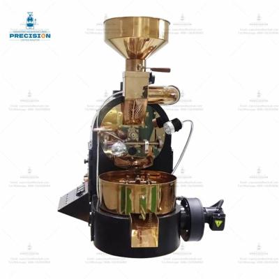 China Customized Electric / Gas Type Small Coffee Roaster With Max Capacity 1500g / Batch for sale