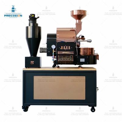 China Precision 1kg Electric Coffee Roaster 4kw Commercial 316 Stainless Steel Drum for sale