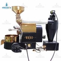 China Commercial Fluid Bed Coffee Roaster Customized Color For Cafe for sale