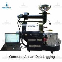 China CE Certified 3kg Automatic Coffee Bean Roasting Machine 220V Commercial Small Batch Roaster for sale
