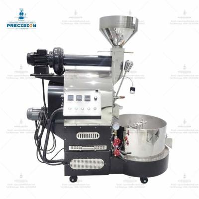 China Customizable 3kg Coffee Bean Roasting Machine 200-3500g Batch Hot Air Roaster for sale