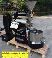 China Automatic 3kg Coffee Bean Roaster Machine Commercial Stainless Steel for sale