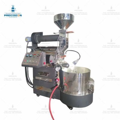China Precision PKF-6KG 5kg Electric Coffee Roaster Commercial 1-7kg Batch 12-15 Min Roast for sale