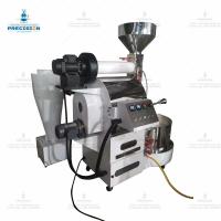 China Electric Type Drum Coffee Roaster Stainless Steel Coffee Roasters With CE Certified for sale