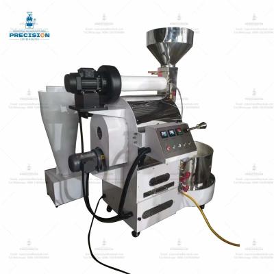China Electric Type Drum Coffee Roaster Stainless Steel Coffee Roasters With CE Certified for sale
