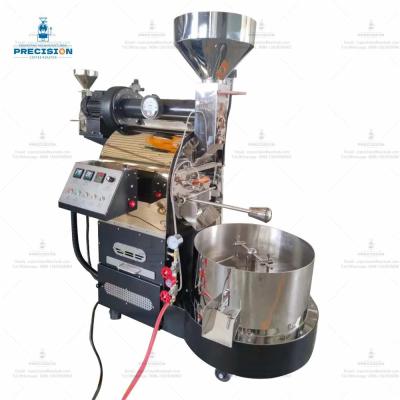 China Commercial Coffee Bean Roaster Heat-resistant Double Layer Roaster Machine for sale