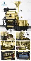 China 5kg Commercial Coffee Bean Roaster Electric Gas 12-15 Min Batch 0-300C Adjustable for sale