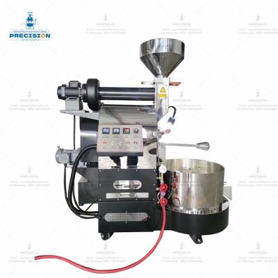 China 5kg Electric Coffee Roaster Machine 1-7kg Batch Capacity 220V 380V for Cafe Home Roasting for sale