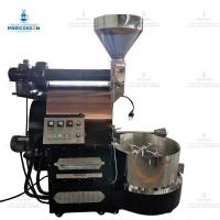 China Stainless Steel 3kg Coffee Roaster Machine Electric Drum Motor for sale