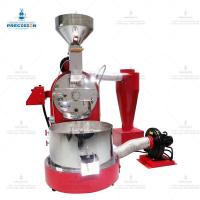 China High Efficiency Commercial Coffee Roaster Stainless Steel Coffee Bean Roasting Machine for sale