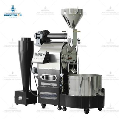 China Precision PKF-30kg Commercial Automatic Coffee Bean Roaster 128kg/h for sale