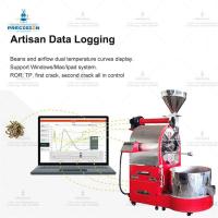 China Precision PKF-30kg Commercial Coffee Roaster 30kg Batch LPG Gas for sale